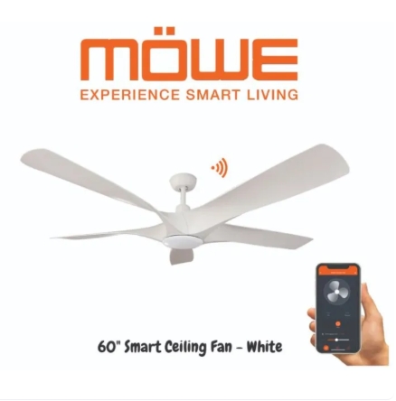 MOWE MW600F SMART CEILING FAN / FREE EXPRESS DELIVERY - WAI SENG ...