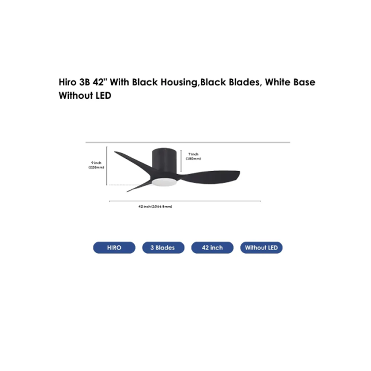 [CLIMATE VOUCHER ] Crestar Hiro Smart Ceiling Fan(42"/50")Optional LED ...